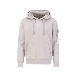 Alpha Industries Sweatshirt 'Organics EMB' Herren Größe M grau