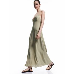 KOTON Kleid Damen Gr&ouml;&szlig;e 34 pastellgr&uuml;n Winterkleid