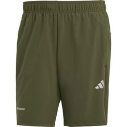 adidas Performance Workout Pants 'Essentials Holiday' male Green size XL