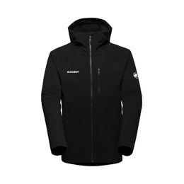 Mammut Outdoor jacket male Black size XXXL