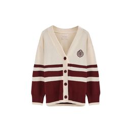 Polo Club Knit Cardigan female Beige size XXL
