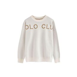 Polo Club Pullover Damen Größe M hellbeige / karamell