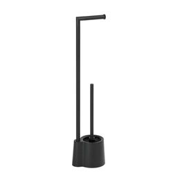 Wenko Toilet Accessories 'Avola' male Black size B: 13cm x H: 70cm x T: 16cm
