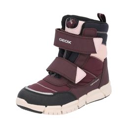 Geox Stiefel Jungen Größe 29 rosé / weinrot / schwarz / weiß