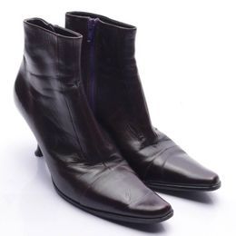 Jil Sander Stiefeletten Damen Größe 37 Second Hand dunkelbraun