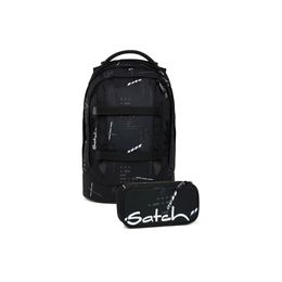 Satch Backpack girl Black size 11 cm x 8 cm x 2cm