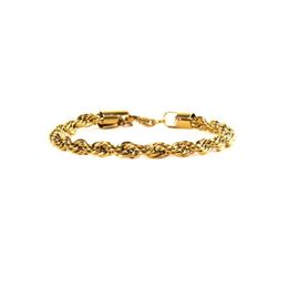 Eternal Bracelet 'Gedrehtes Seil' male Gold size 17 - 20 cm