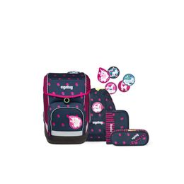 Ergobag Backpack 'Cubo Set 5tlg' girl Blue size 11 cm x 8 cm x 2cm