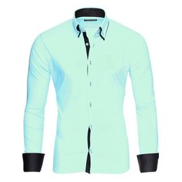 Reslad Button Up Shirt 'RS7050' male Green size S