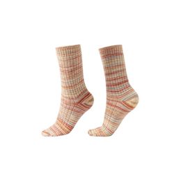 CALZEDONIA Socks female Beige size One Size