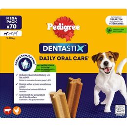Pedigree Kausnack Hund Zahnpflege DentaStix f&uuml;r kleine Hunde, Multipack (10x7 St&uuml;ck)