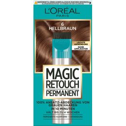 L'OR&Eacute;AL PARiS MAGIC RETOUCH Ansatzset zur Abdeckung von grauem Haar, 6 Hellbraun
