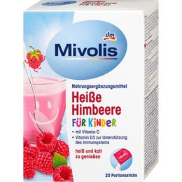 Kindergetränk, Heiße Himbeere (20 Sticks) Mivolis