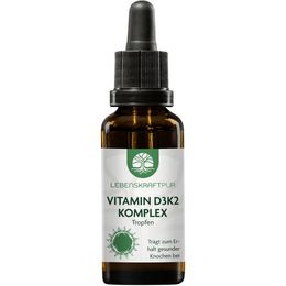 Lebenskraftpur Vitamin D3 1000 I.E. K2 Komplex Tropfen