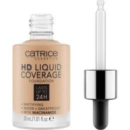 Catrice Foundation Liquid HD Coverage Waterproof 032 Nude Beige