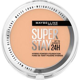 Maybelline NEW YORK Foundation Puder 24h Super Stay Hybrides
