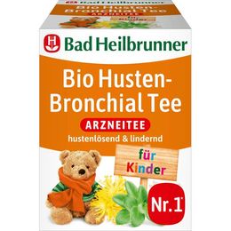 Bad Heilbrunner Kindertee, Husten-Bronchial Tee (8 Beutel)