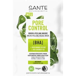 Sante NATURKOSMETIK Gesichtsmaske Pore Control BHA (2x4ml)