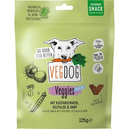 Hundeleckerli mit Kastanie, Kelp & Hanf, Veggies skincare VegDog