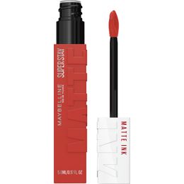 Maybelline NEW YORK Lippenstift Super Stay Matte Ink 130 Bricks Self - Starter