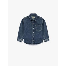 KOTON Jacke M&auml;dchen Gr&ouml;&szlig;e 116/122 blue denim