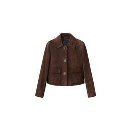 Mango Between-Season Jacket 'Sue' female Brown size L