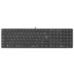 Speed-Link SPEEDLINK RIVA Slim Metal Scissor Keyboard, black - DE Layout