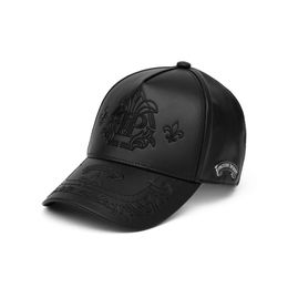 Philipp Plein Cap 'Gothic Plein' male Black size One Size