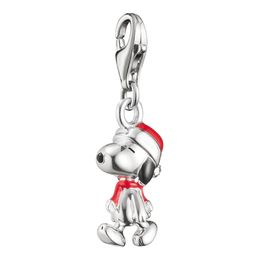 Thomas Sabo Charm-Anh&auml;nger Snoopy Santa Edition PEANUTS Original Herren Gr&ouml;&szlig;e One Size mischfarben / silber