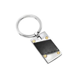 Breil Key Ring male Gold, Silver size One Size