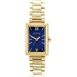 JETTE Analog Watch female Gold size One Size