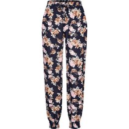Cloud5ive Hose Damen Größe 38 navy / hellbraun / rosa / weiß