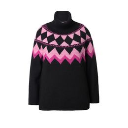 Ulla Popken Pullover Damen Größe XXL/XXXL rosé / schwarz