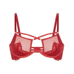Hunkem&ouml;ller Hunkem&ouml;ller BH 'Milana' Damen Gr&ouml;&szlig;e 80 rot