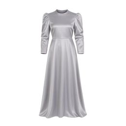 MODAMIHRAM Kleid Damen Gr&ouml;&szlig;e 48 grau Winterkleid