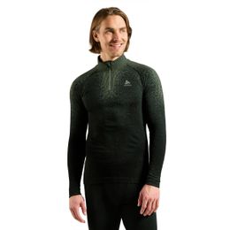 Odlo Blackcomb Eco Baselayer Turtle Neck Shirt Half Zip Herren