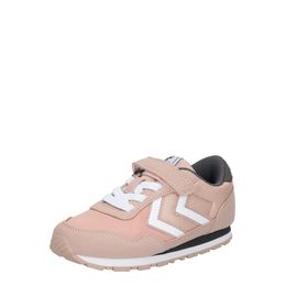 Hummel Sneaker 'Reflex' Jungen Gr&ouml;&szlig;e 34 dunkelgrau / rosa / altrosa / wei&szlig;