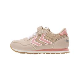 Hummel Sneaker 'Reflex' Jungen Größe 35 beige / hellpink / weiß