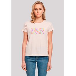 T-Shirt F4NT4STIC "Girls Just Wanna Have Fundamental Rights Frauentag", Damen, Gr. L, pink, Obermaterial: 100% Baumwolle, oversize, Rundhals, ohne B&uuml;ndchen, Shirts T-Shirt, Premium Qualit&auml;t
