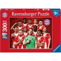 Puzzle Ravensburger "FC Bayern München Saison 2025/2026", bunt, Puzzles, KinderB:49cm H:36cm, Made in Germany, B:49cm H:36cm