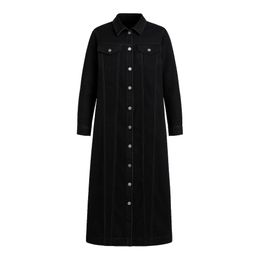 MODAMIHRAM Kleid 'Abaya' Damen Gr&ouml;&szlig;e 46 black denim Winterkleid
