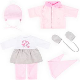 Puppenkleidung BAYER "Kleid/Hose rosa", rosa, Puppenkleidung, Jungen