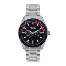 Breil Uhr 'RUSH' Herren Gr&ouml;&szlig;e One Size blutrot / schwarz / silber