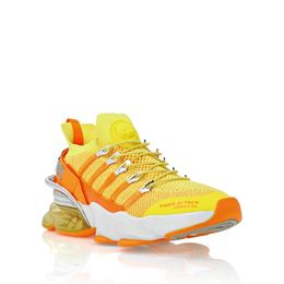 Plein Sport Sneakers 'Tiger Attack Gen. X.04' male Orange size 37