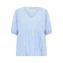 Culture Bluse 'CUBaloo' Damen Gr&ouml;&szlig;e XS hellblau / offwhite