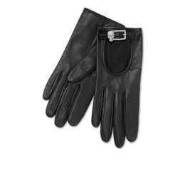Philipp Plein Full Finger Gloves ' Skull ' female Black size 6,5