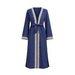 MODAMIHRAM Hosenanzug Damen Gr&ouml;&szlig;e 44 ecru / dunkelblau / schwarz