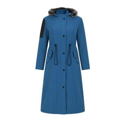 MODAMIHRAM Parka Damen Gr&ouml;&szlig;e XXL blau / schwarz