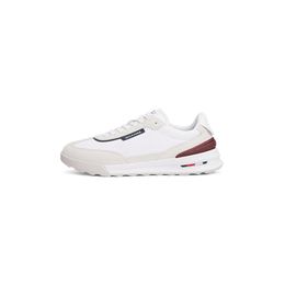 Tommy Hilfiger Sneaker 'Classic' Herren Größe 41 dunkelrot / weiß / offwhite