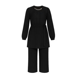 Modamihram Pantsuit female Black size 38